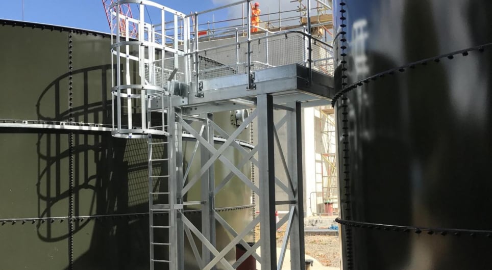 Steel Bolted Fire Water Storage Tanks | Clarion